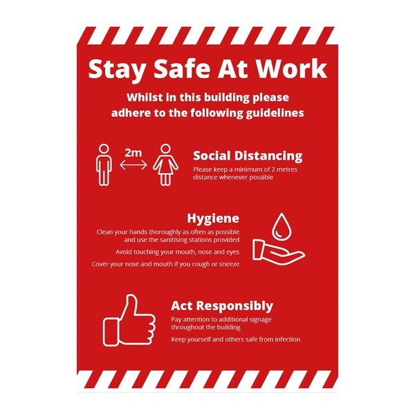 Safety At Work Signage | Advanced Print Solutions Ltd